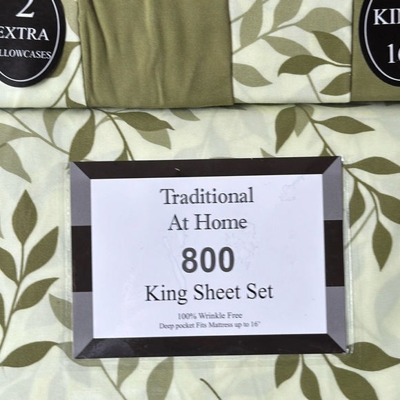 Traditional At Home | Bedding | Transitional At Home 6pc King Sheet Set ...